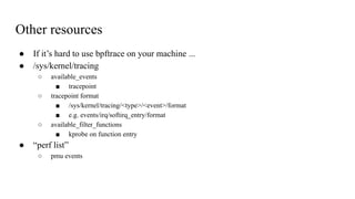 Bpf performance tools chapter 4 bcc | PPT