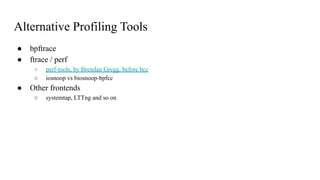 Bpf performance tools chapter 4 bcc | PPT