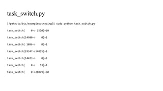 Bpf performance tools chapter 4 bcc | PPT