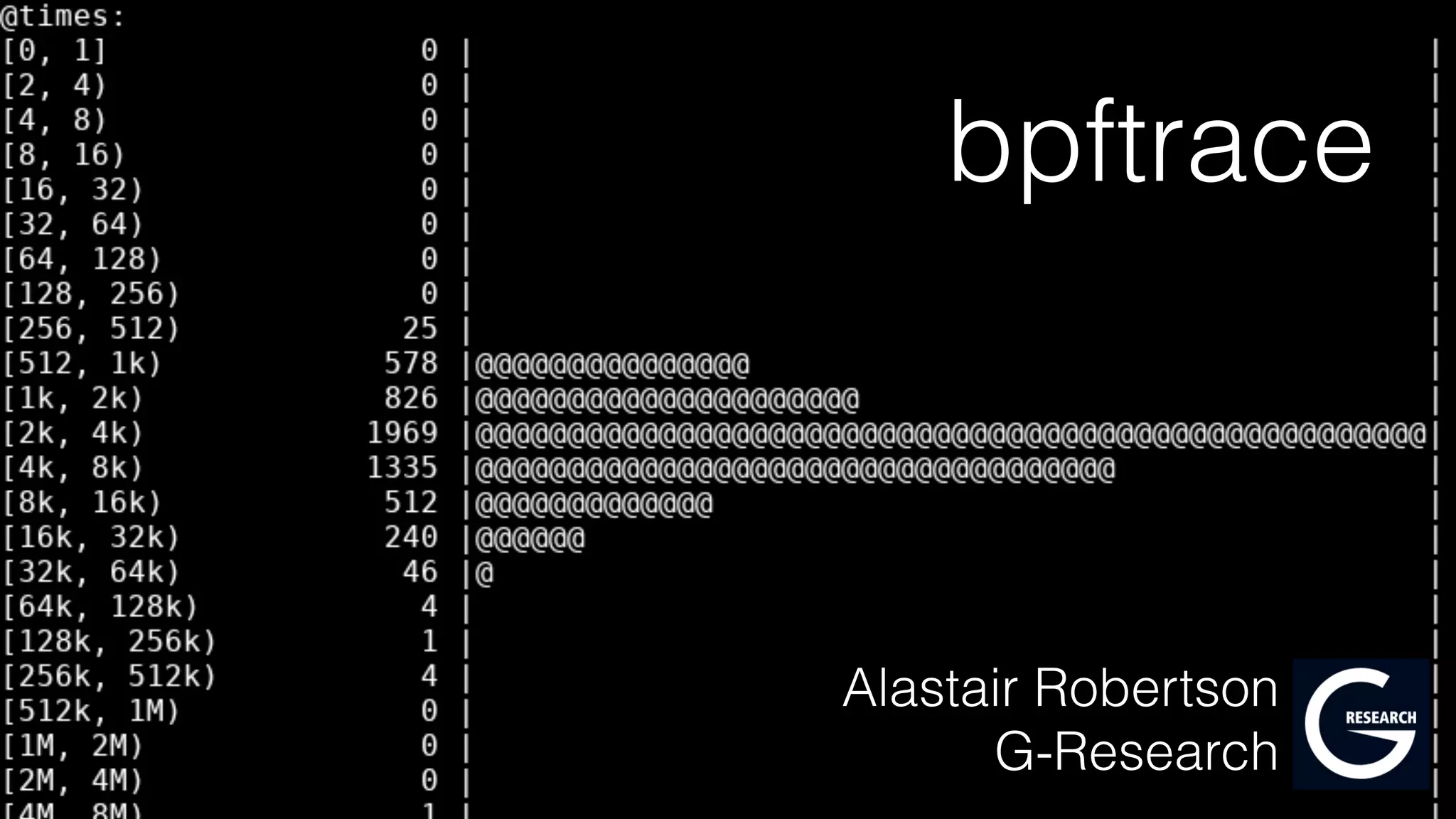 bpftrace - Tracing Summit 2018 | PDF
