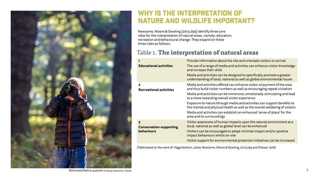 Natural interpretation: A guide to the interpretation of nature and ...