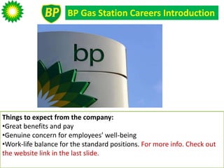 Bp gas station careers | PPT