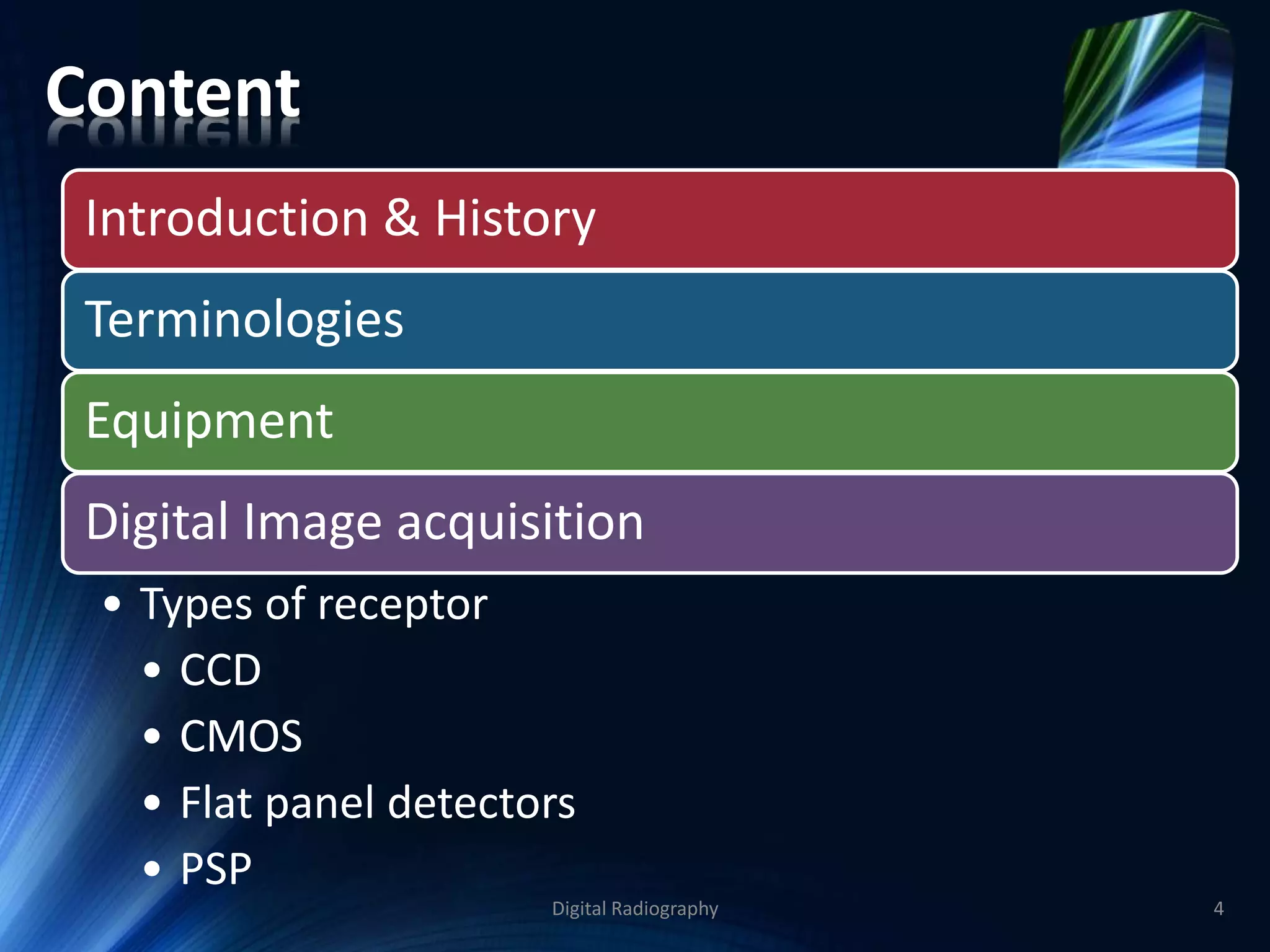 Digital Radiography in Dentistry Seminar by Dr Pratik | PPTX