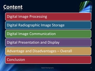 Digital Radiography in Dentistry Seminar by Dr Pratik | PPTX