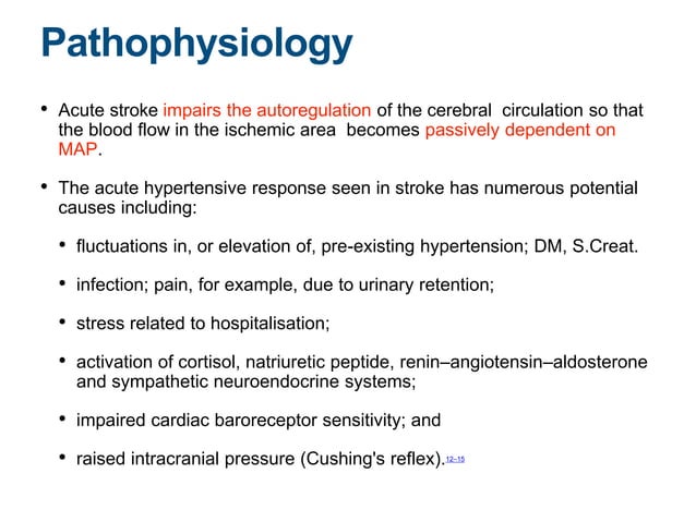 BP Targets in Stroke | PPTX | Heart and Cardiovascular Diseases ...