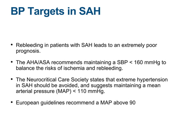 BP Targets in Stroke | PPTX | Heart and Cardiovascular Diseases ...