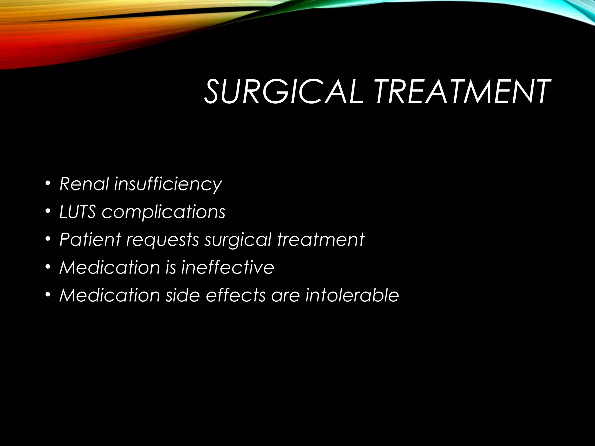 Benign Prostatic Hyperplasia (BPH and LUTS) | PPT