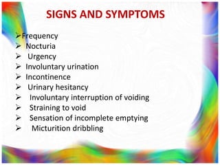 BPH | PPTX | Endocrine and Metabolic Diseases | Diseases and Conditions