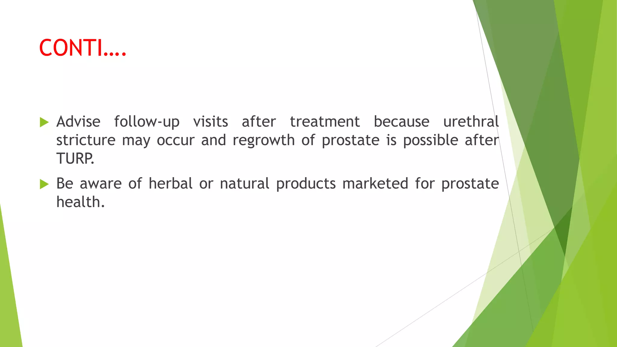 Benign prostatic hyperplasia (BPH) | PPTX