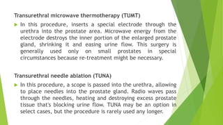 Benign prostatic hyperplasia (BPH) | PPTX