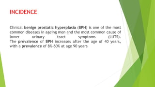 Benign prostatic hyperplasia (BPH) | PPTX