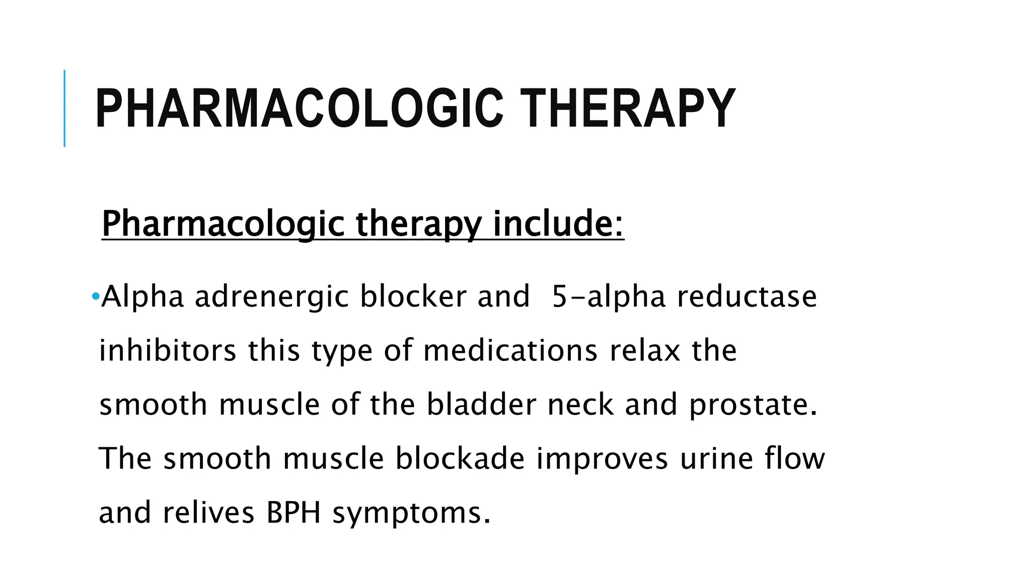 benign prostatic hyperplasia (BPH) presentation | PPTX