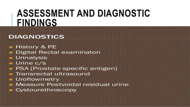 benign prostatic hyperplasia (BPH) presentation | PPT