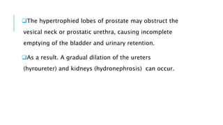 benign prostatic hyperplasia (BPH) presentation | PPTX