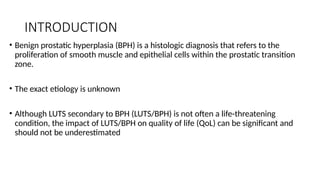 Management of benign prostatic hyperplasia.pptx