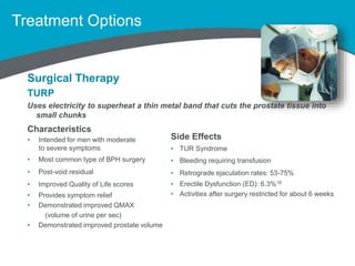 Management of the Enlarged Prostate Gland | PPTX