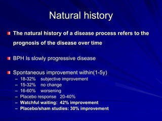 Benign prostatic hyperplasia by Sayed Eleweedy | PPT