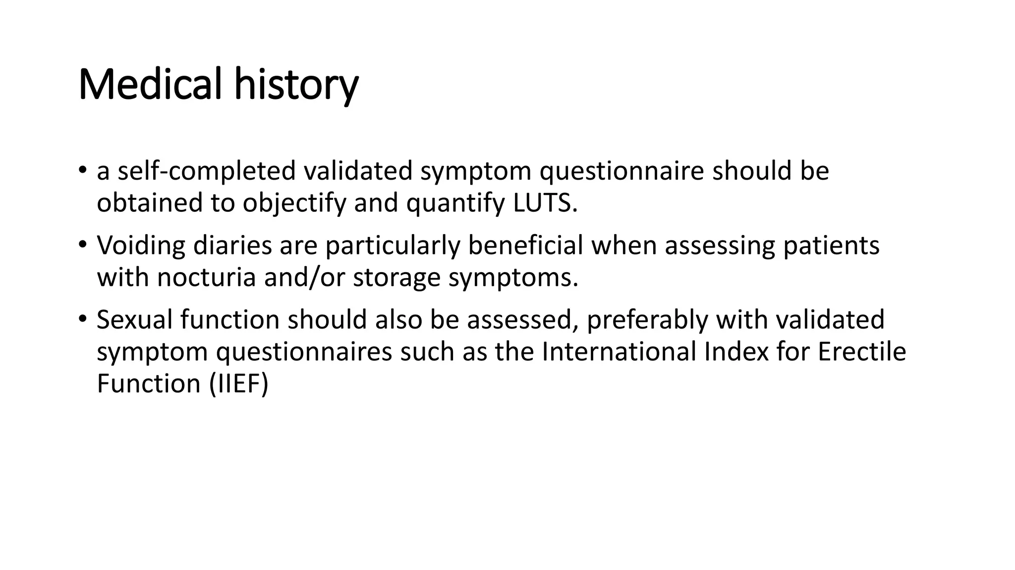 BENIGN PROSTATIC HYPERPLASIA: Epidemiology, Etiology, Pathophysiology ...