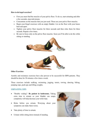 HOME REMEDIES FOR BENIGN PROSTATIC HYPERPLASIA | PDF