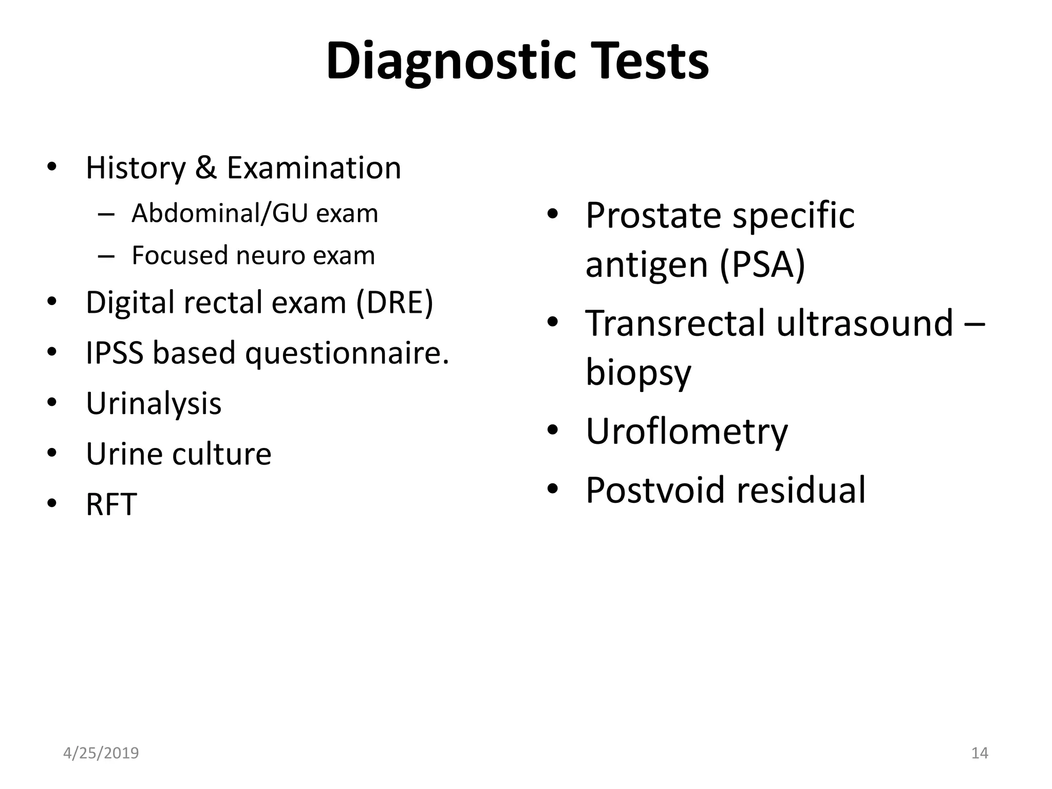 BPH & its management by Dr Nesar | PPTX