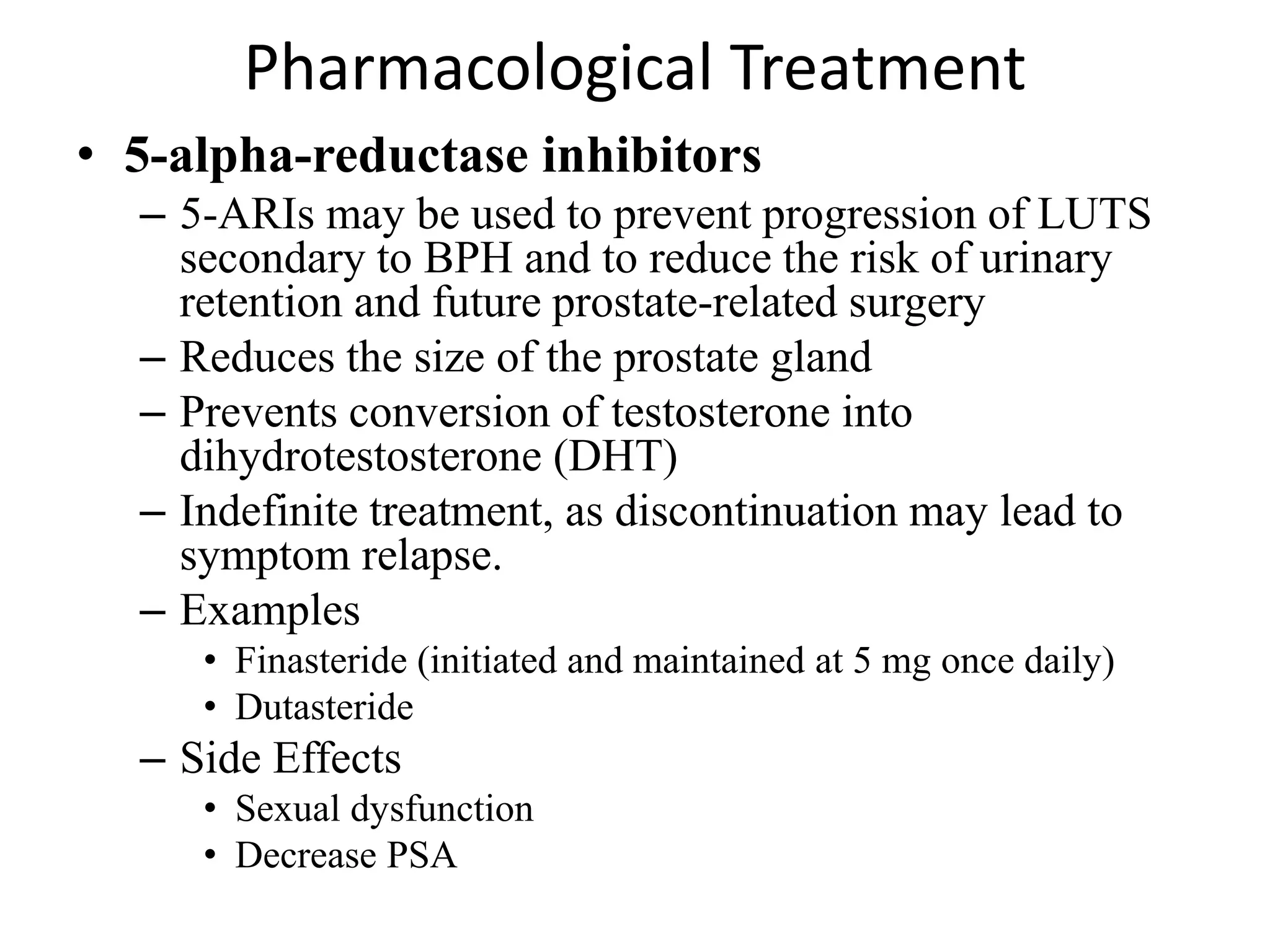 BPH & its management by Dr Nesar | PPTX