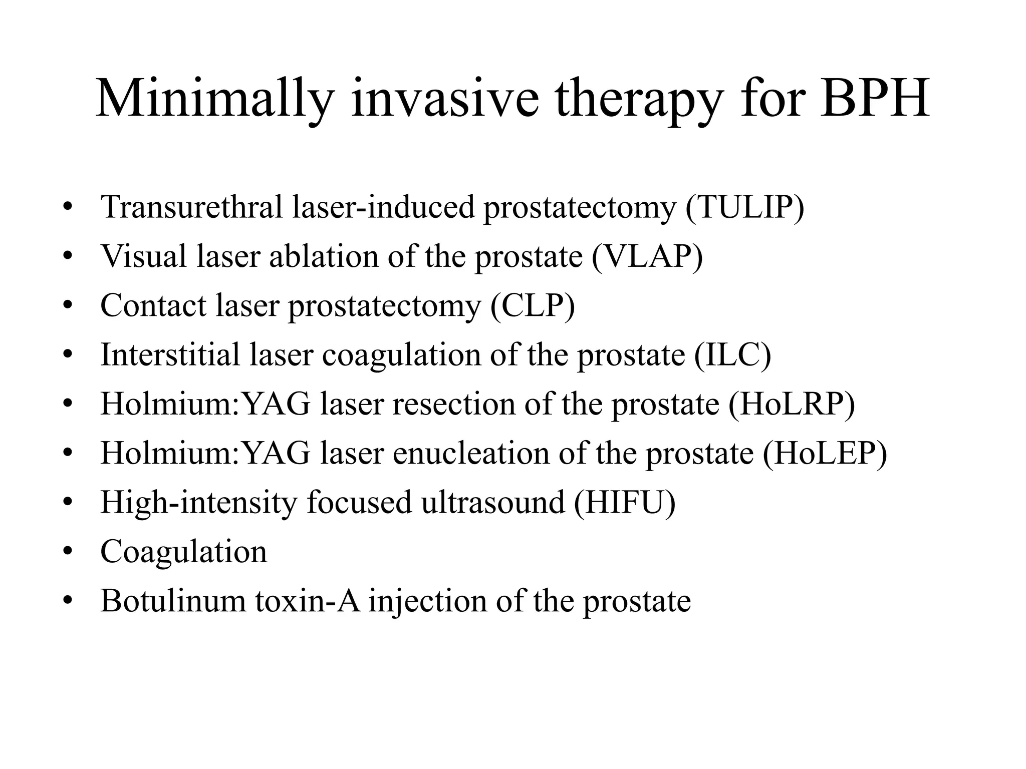BPH & its management by Dr Nesar | PPTX