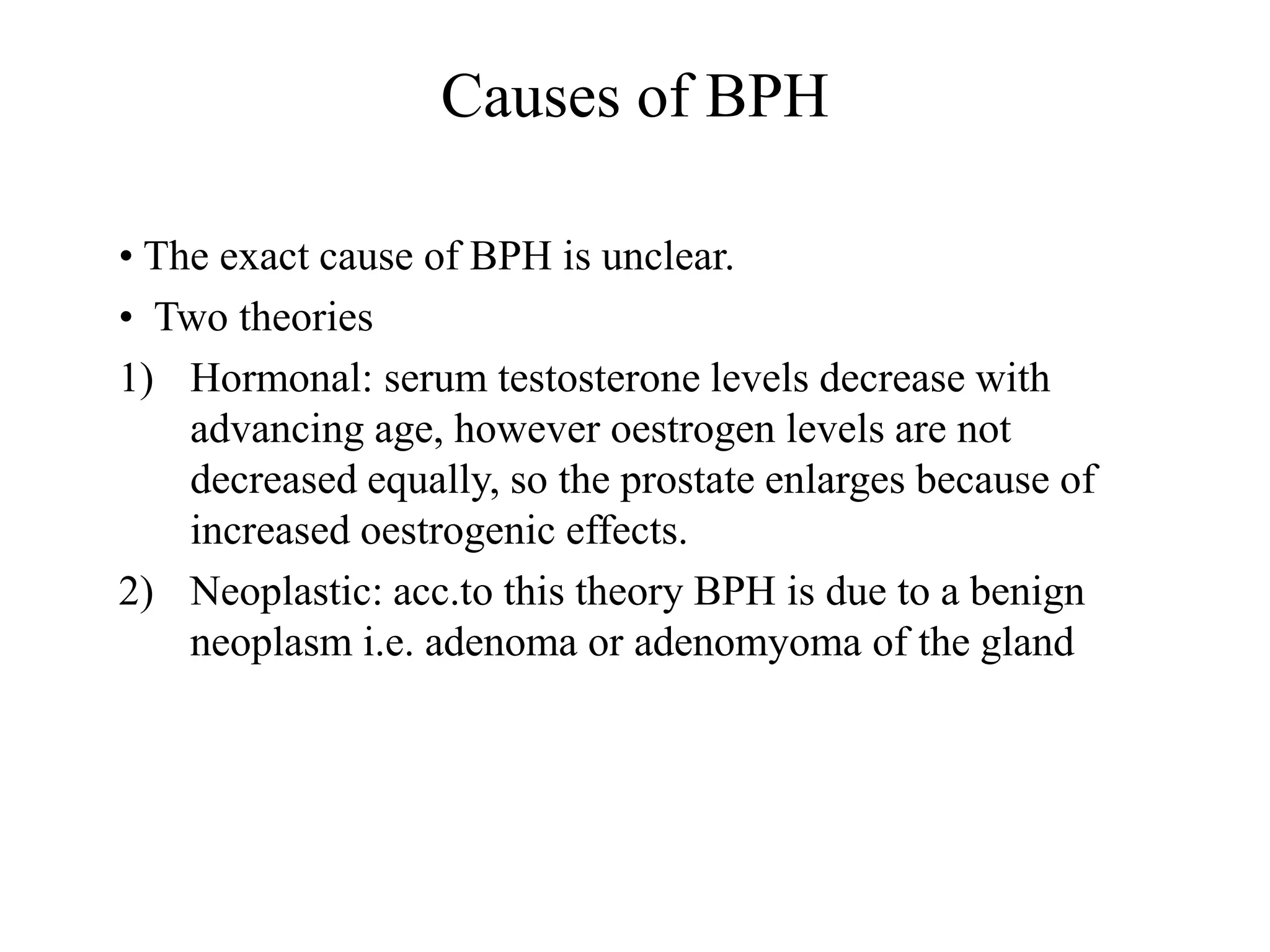 BPH & its management by Dr Nesar | PPTX