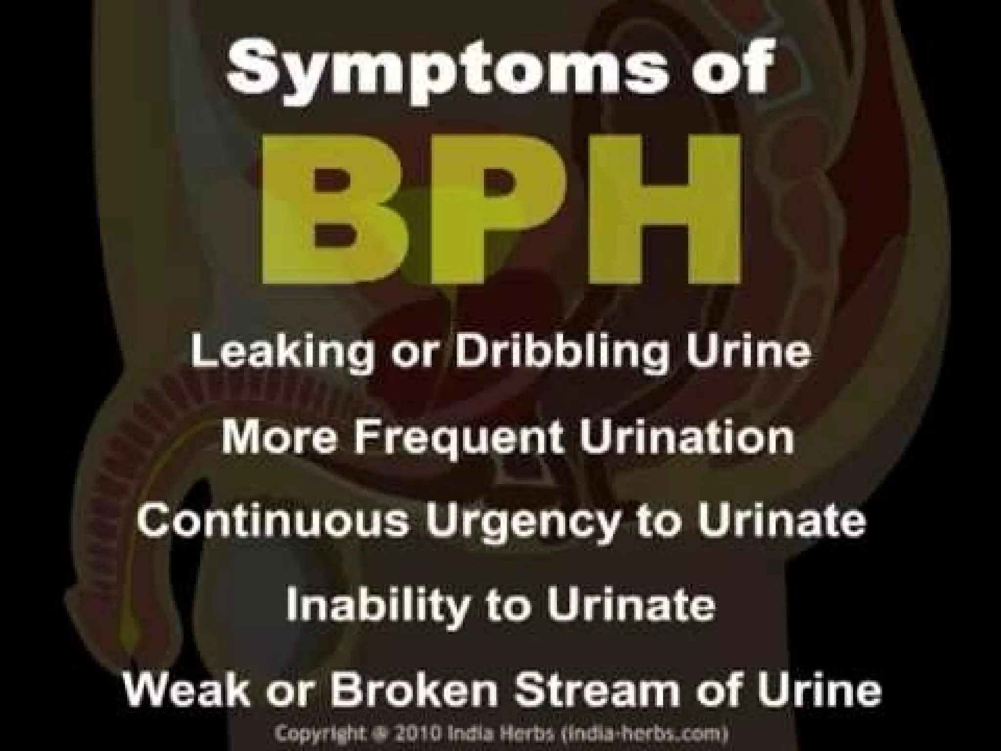 Benign Prostate Hyperplasia (BPH) | PPT
