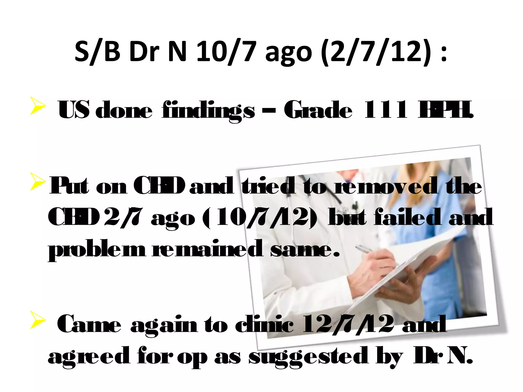 Benign Prostate Hyperplasia (BPH) | PPT