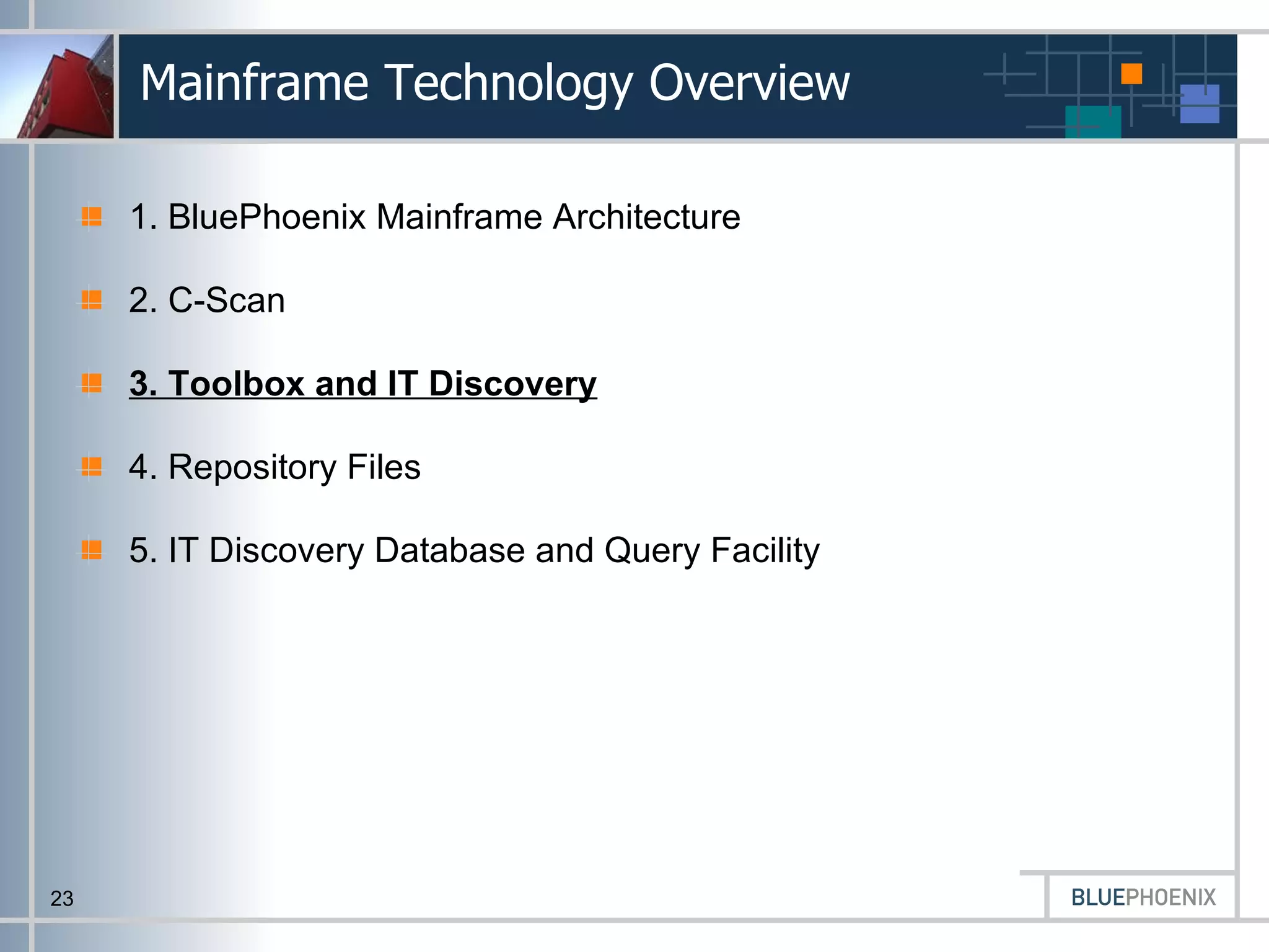 Mainframe Technology Overview | PPT