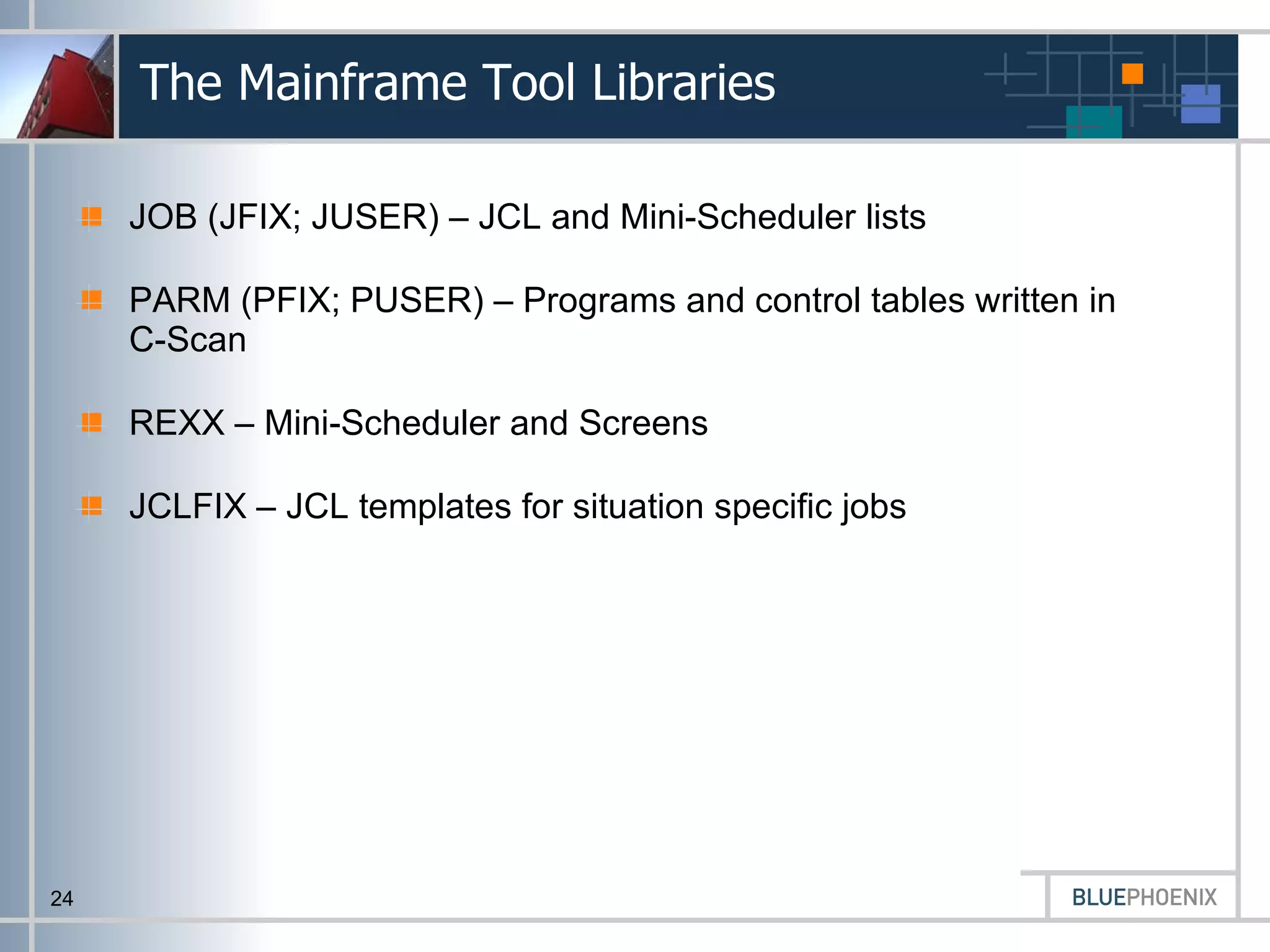 Mainframe Technology Overview | PPT