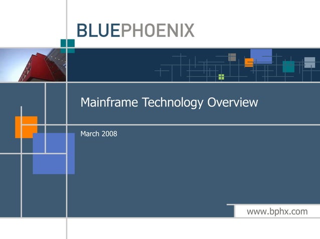 Mainframe Technology Overview | PPT