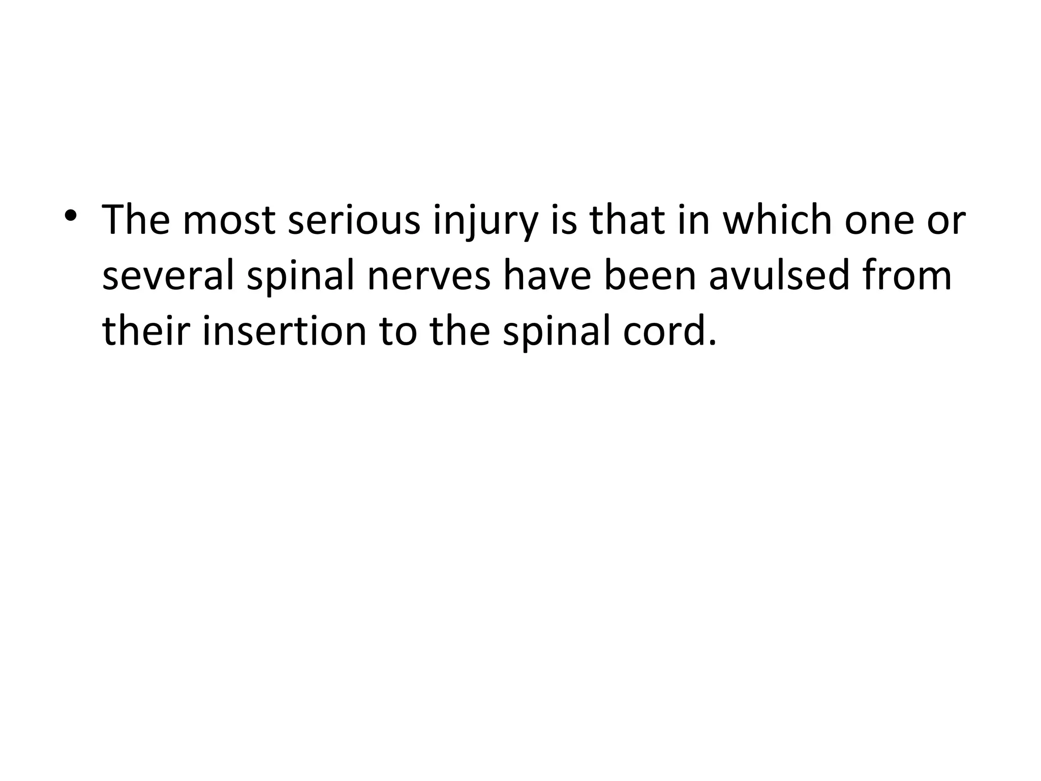 Brachial Plexus Injury, anatomy and surgical options | PPT