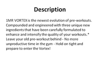 Bpi 1.m.r. vortex | PPTX