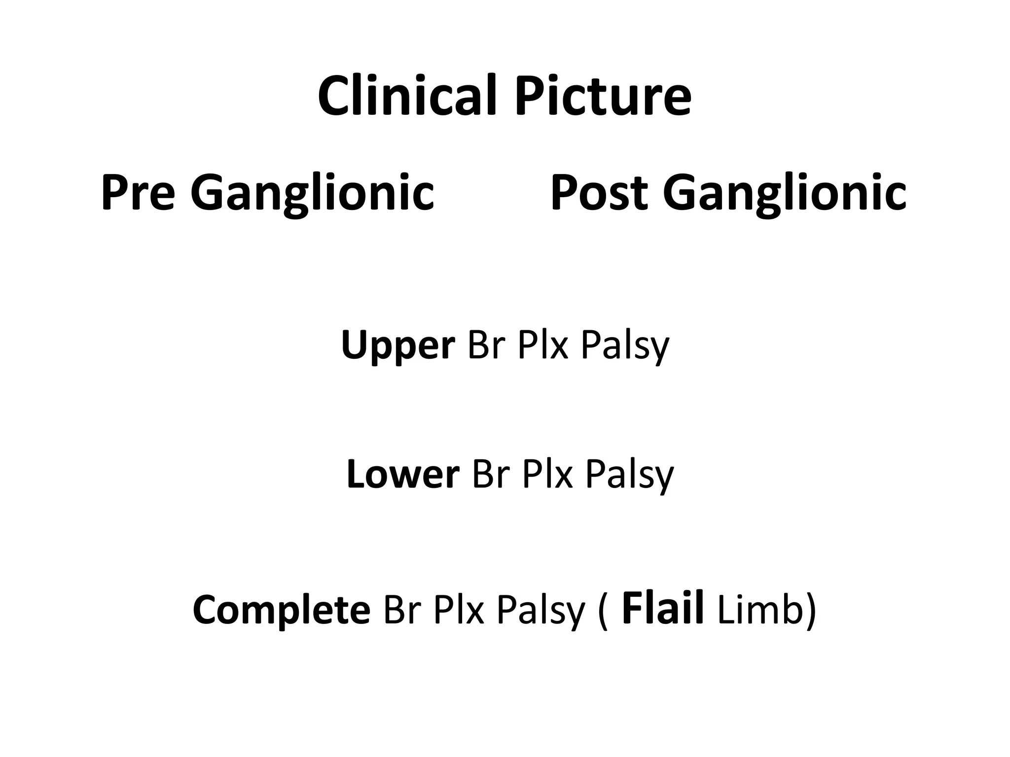 Brachial plexus surgery (simple introduction) | PPTX