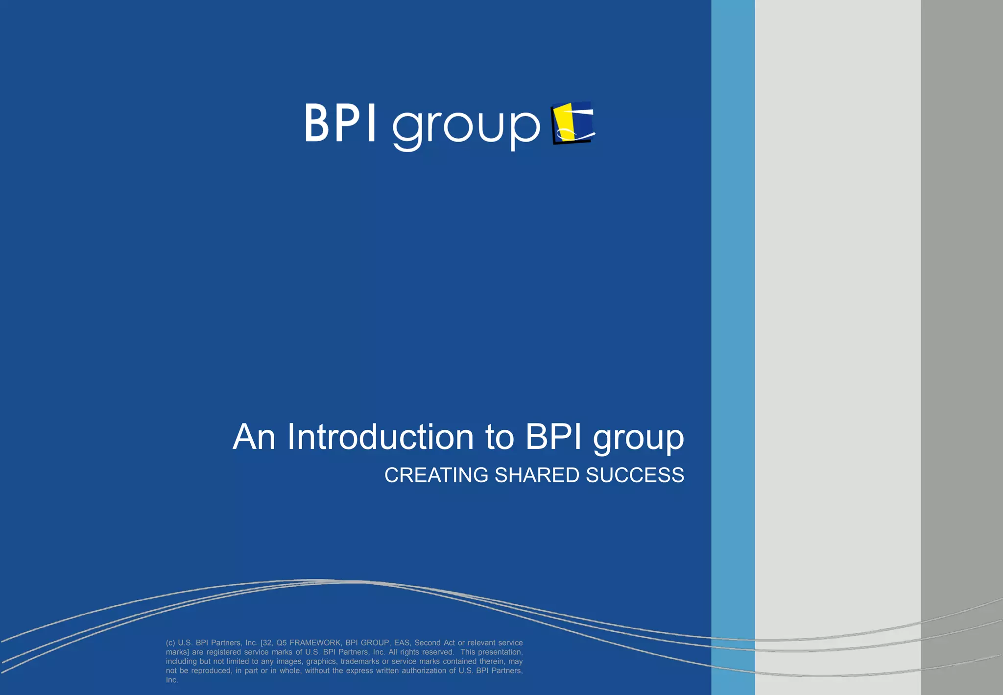 BPI Group Information | PPT