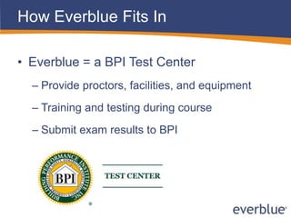 BPI Certification Overview | PPTX