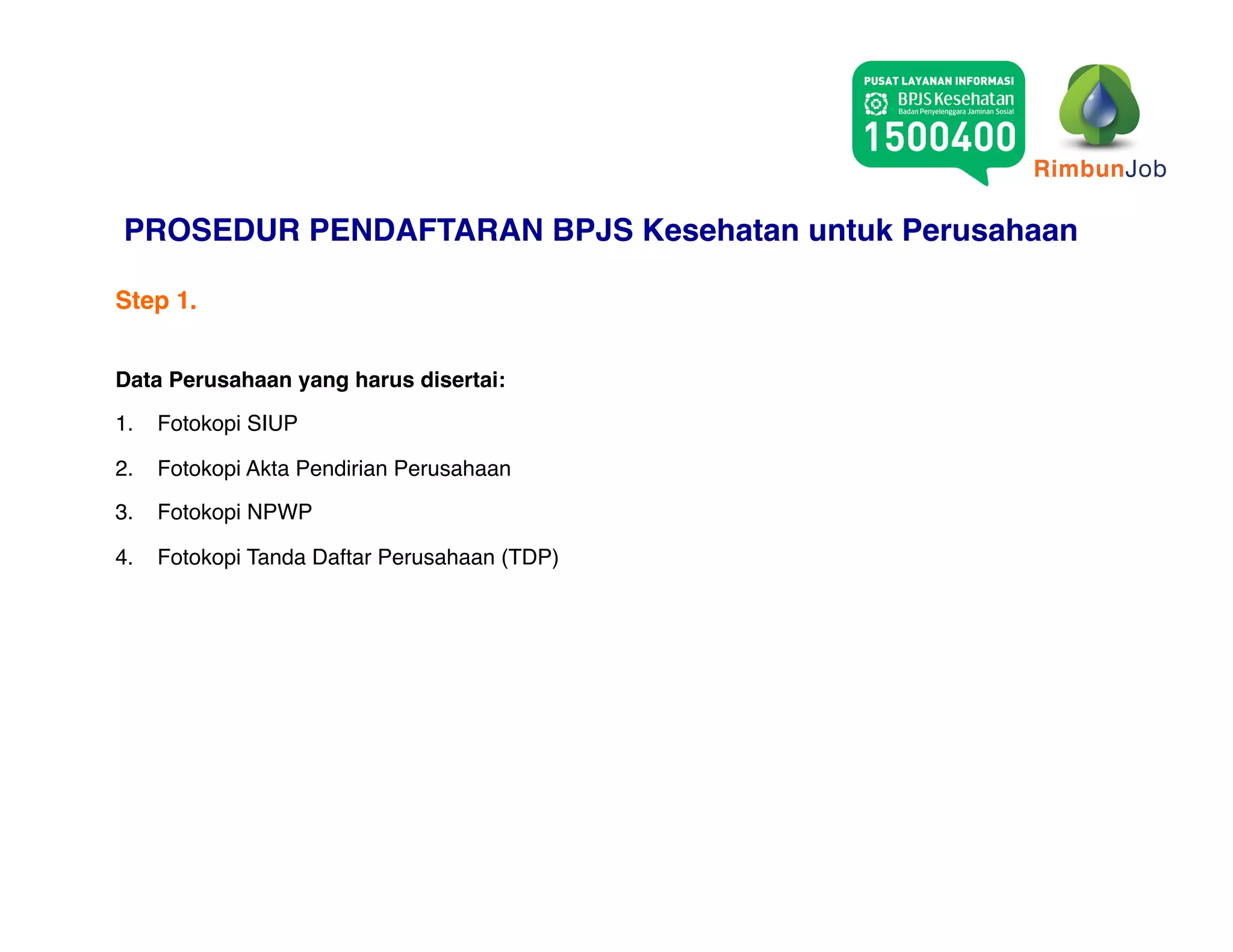 BPJS Kesehatan bagi Karyawan Perusahaan | PDF