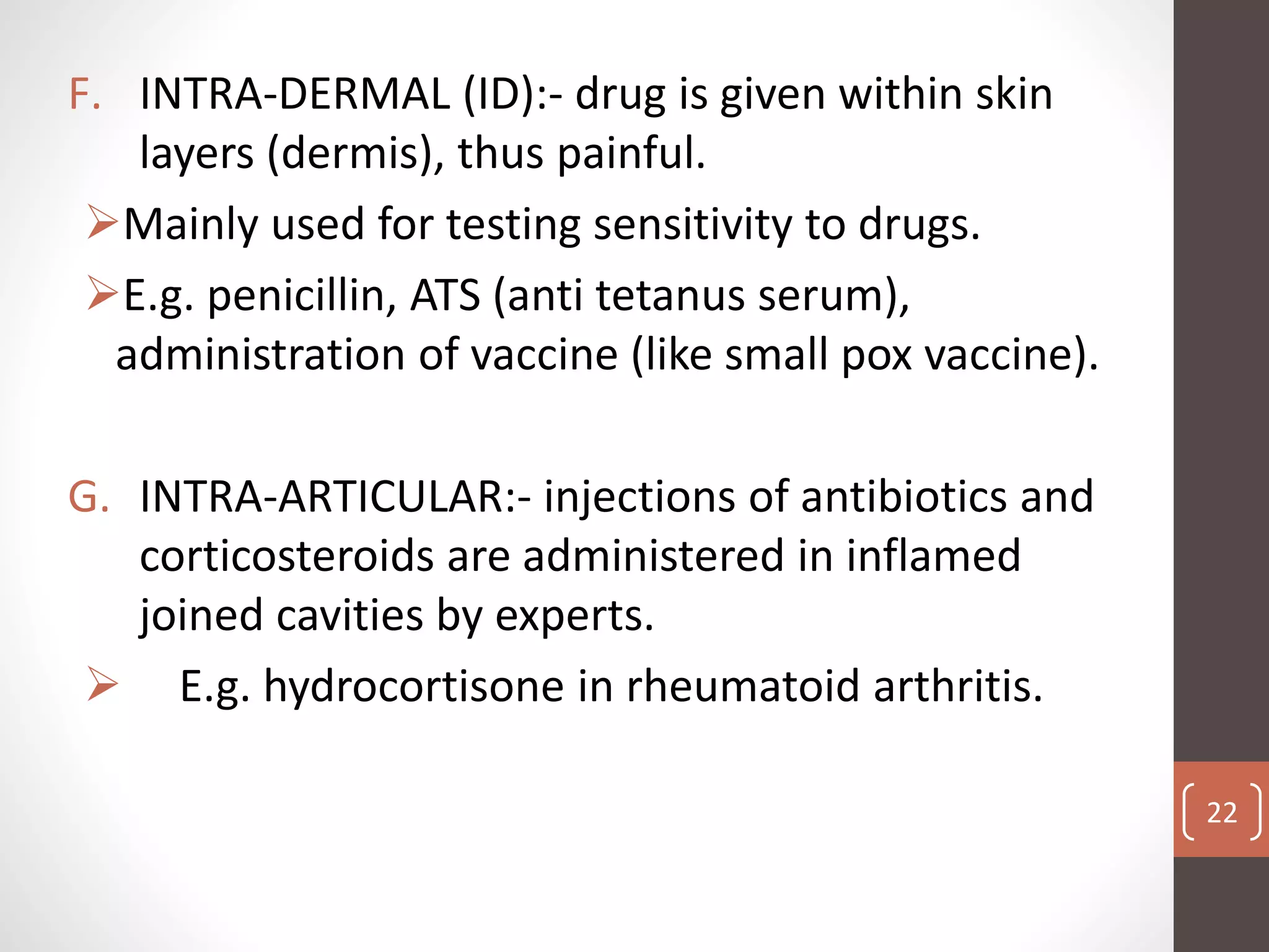 Absorption of drugs by non-oral routes | PPTX | Skin and Dermatology ...