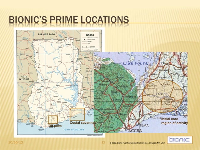 Bionic Palm Ltd. Ghana, Sustainable oil & food farming | PPT