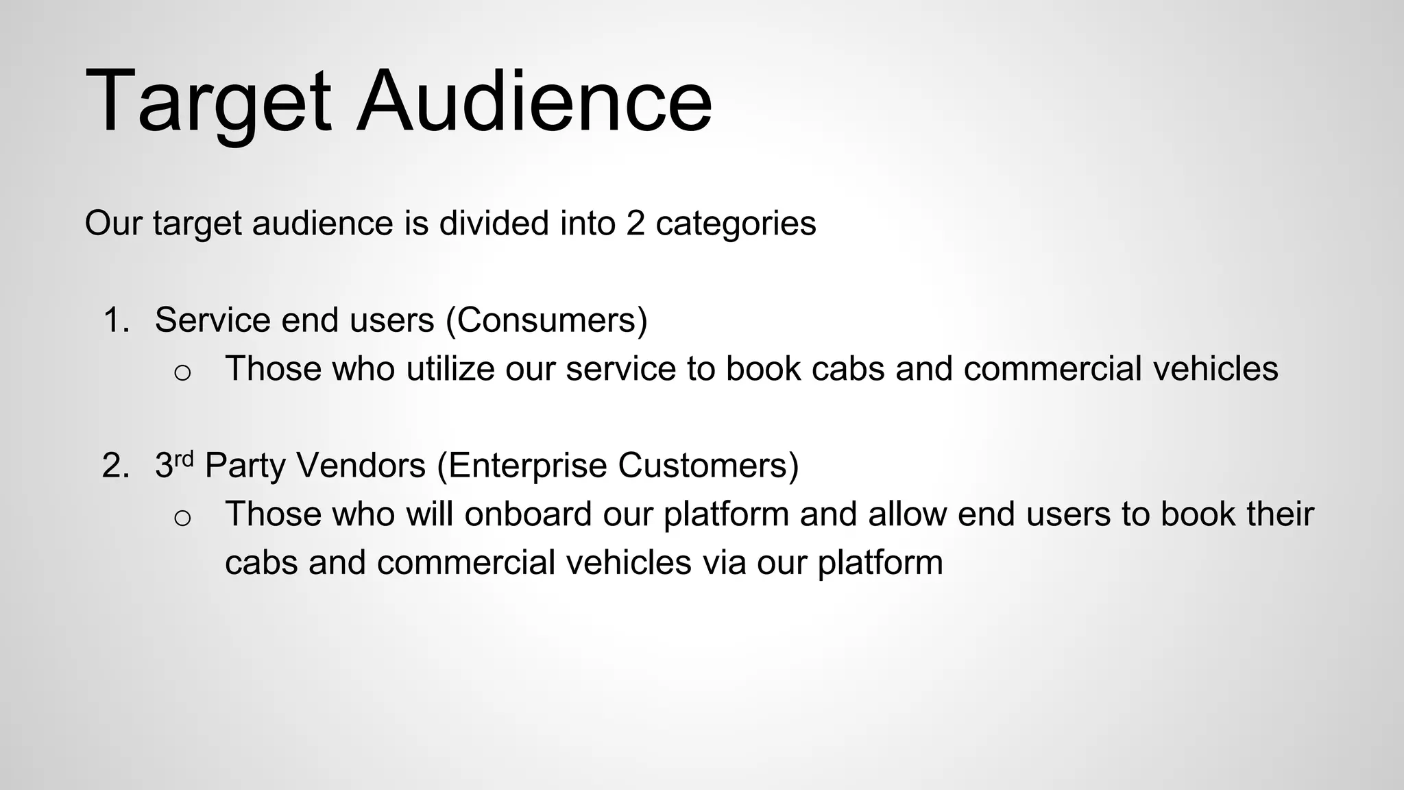 TaxiStop business plan | PPTX