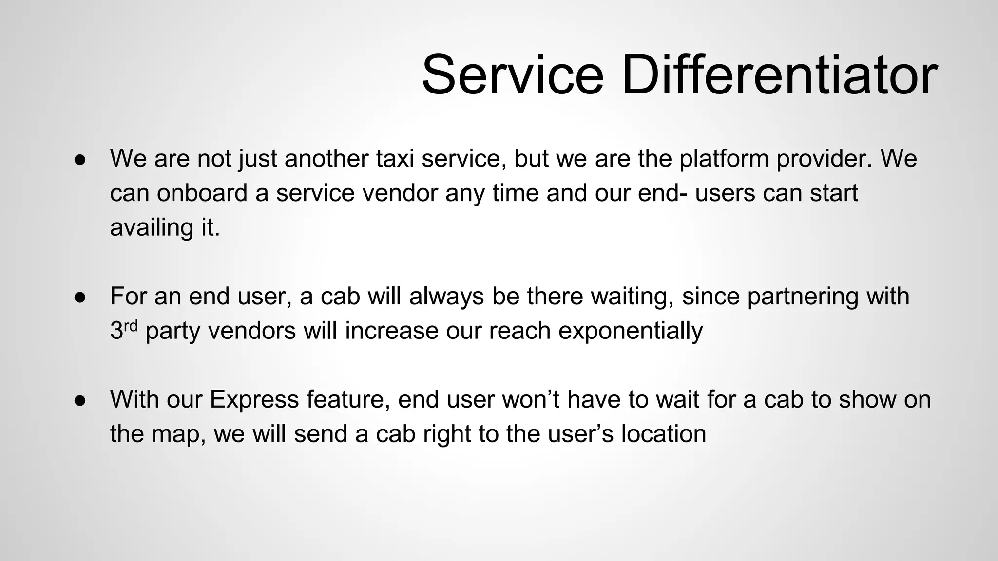 TaxiStop business plan | PPTX