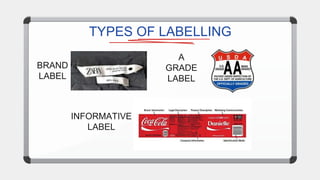 brand packaging labelling powerpoint presentation | PPT