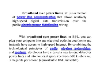 Bpl presentation | PPTX