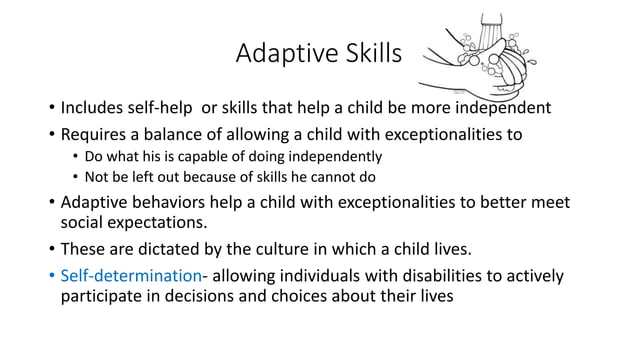 Facilitating self care, adaptive, and independence skills | PPTX ...