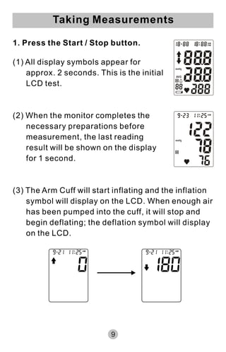 Bpm 110 blood pressure monitor | PDF