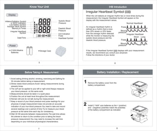 Bpm 165 w blood pressure monitor | PDF