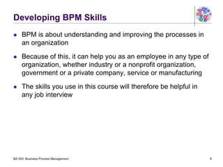 BPM.ppt | Business Administration | Business