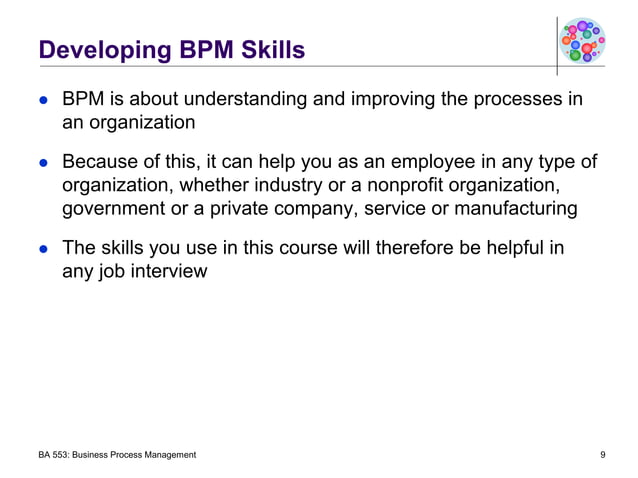BPM.ppt | Business Administration | Business