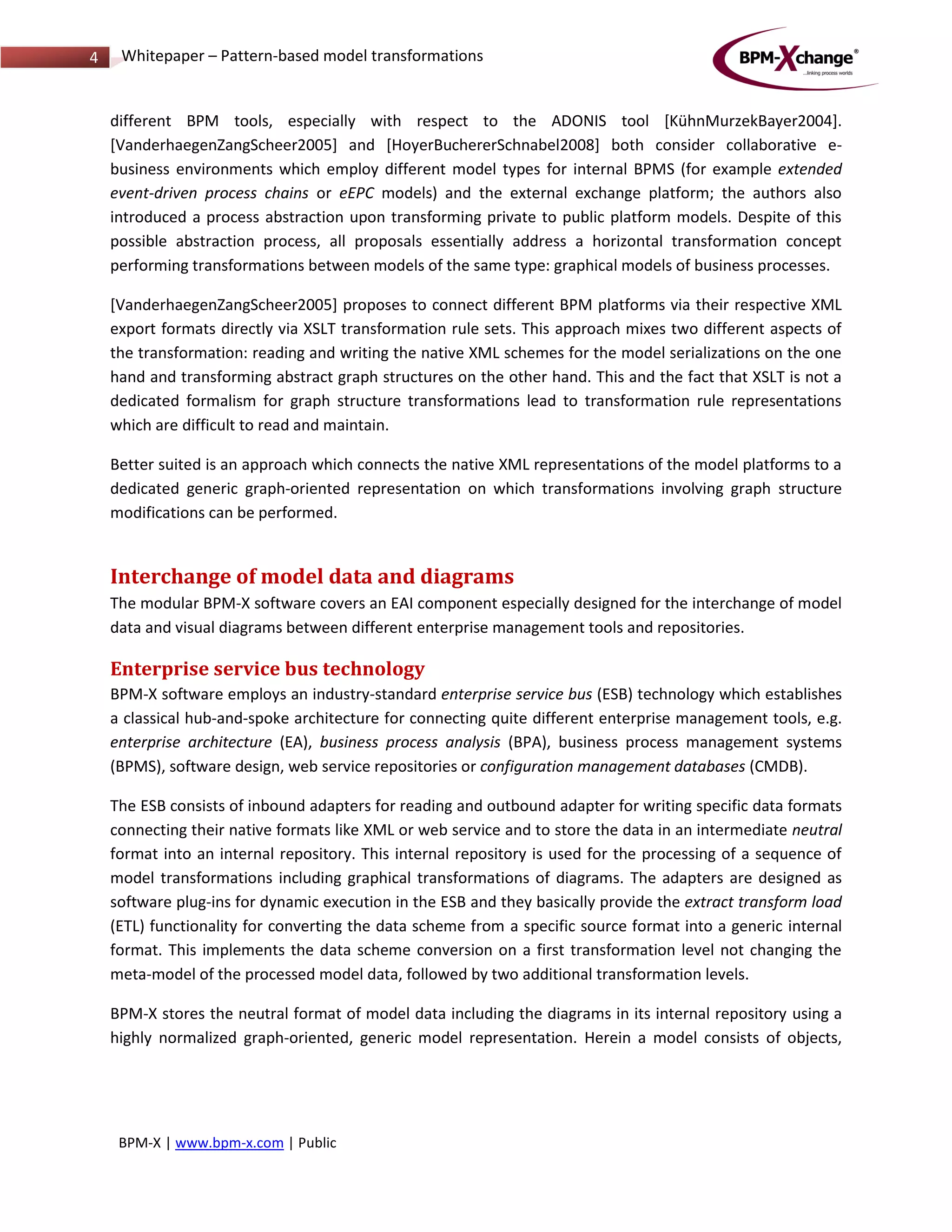 BPM-X Pattern-based model transformations (v2) | PDF